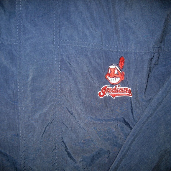 Antigua | Jackets & Coats | Antigua Cleveland Indians Chief Wahoo Golf ...